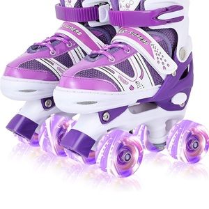 Toys | Girls Power Roller Skates Size 25 | Poshmark